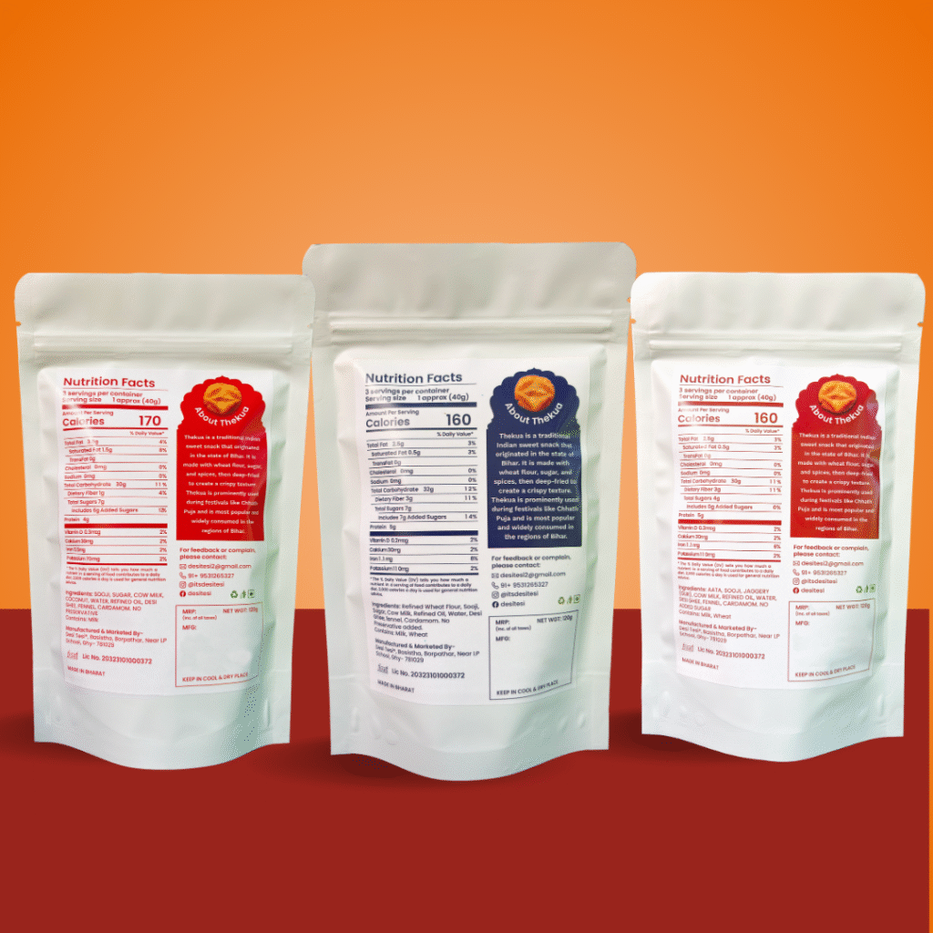 Desi Tesi Thekua Sample Pack of 3 – Desi Tesi